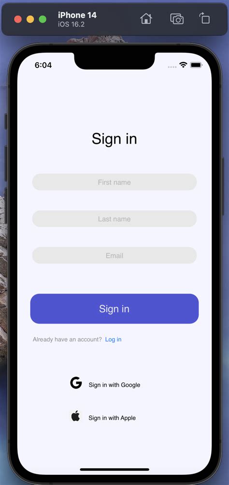 Github Idanthyrsusauthorisationscreen Implementation Of User Authorisation Flow For Online Shop