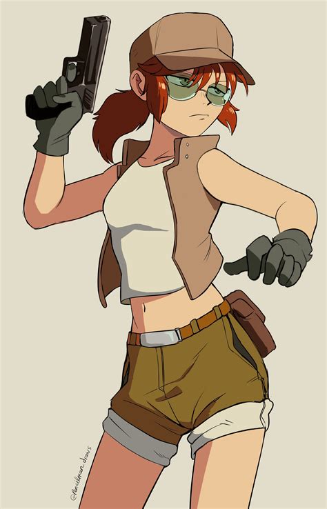 Fio Germi Metal Slug Drawn By Pencilman Draws Danbooru