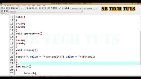 Unary Operator Overloading In C Practical Operator Overloading