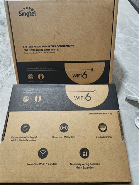 Singtel Mesh Extender Computers Tech Parts Accessories Networking On Carousell