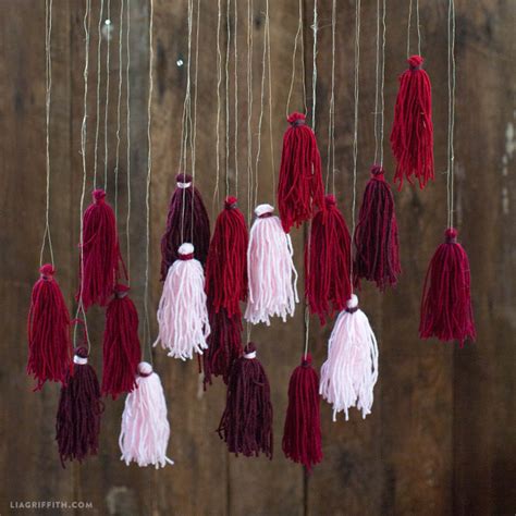 Yarn Tassel Wall Art And Garland Lia Griffith