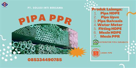 Harga Pipa Ppr Rucika Sulawesi Selatan 2024 Pt Solusi Inti Bersama
