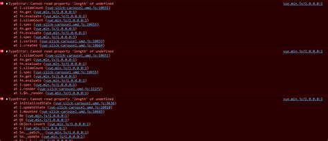 length of undefined · issue 75 · gs shop vue slick carousel · github