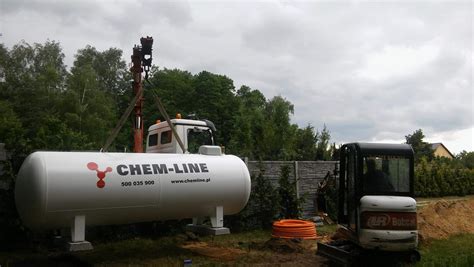 Chemline Ogrzewanie Gazem Propan Zbiornik Naziemny 2 Min Dostawy