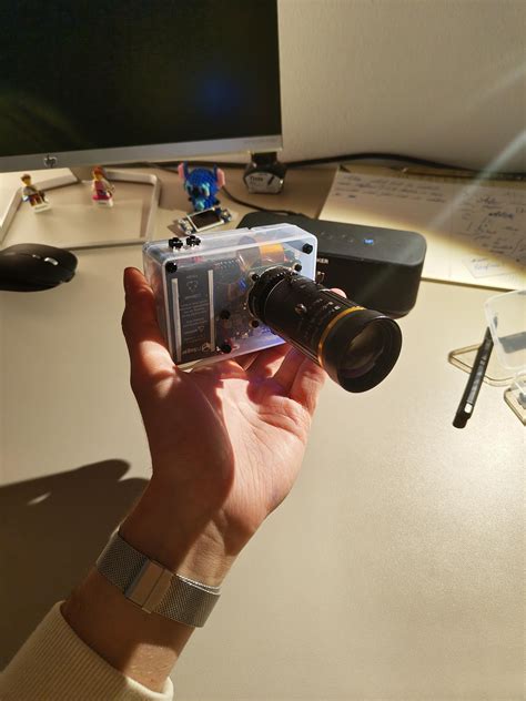 raspberry pi 4 with hq 12mp camera for portable astrophotography and