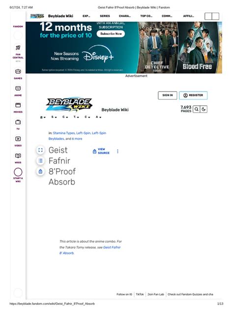 Geist Fafnir 8proof Absorb Beyblade Wiki Fandom Pdf