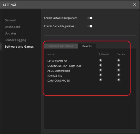 ICUE How To Set Up Software And Game Integrations In ICUE Corsair
