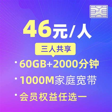 199元档 5g全家福7折套餐宽带0元副卡—中国联通