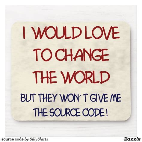 Source Code Mouse Mat Zazzle Custom Mouse Pads Computer Geek Coding
