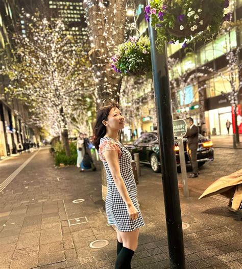 Dj Miyaさんのインスタグラム写真 Dj Miyainstagram「きゃっほ💗イルミネーション大好きいいい🌟 丸の内周辺💖