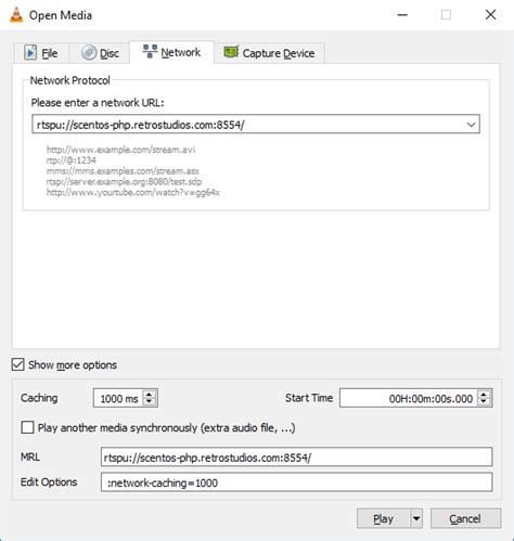 Rtsp Specify Caching Via Url Get Help Xibo Community