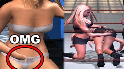 Where Is Her Hand Trish Stratus Vs Stacy Keibler Bra And Panties