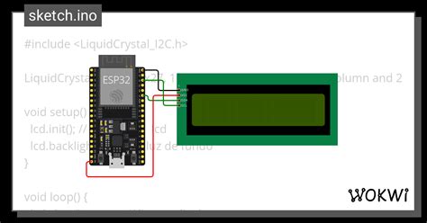 DISPLAY Wokwi ESP STM Arduino Simulator