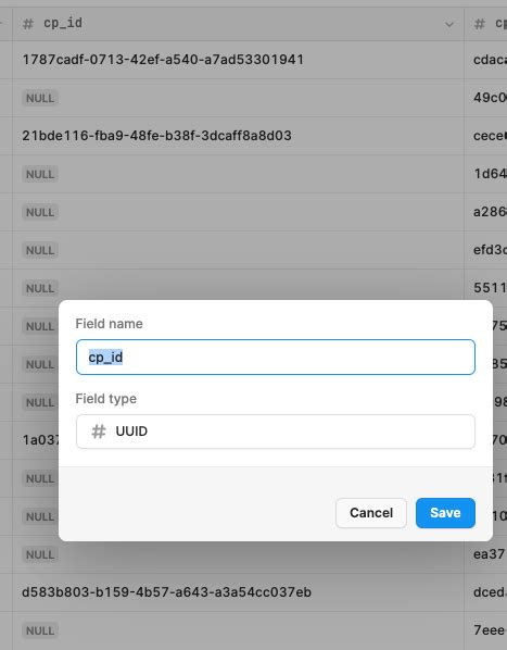 Retool Db Uuid Type Is No Longer Nullable 💬 App Building Retool Forum