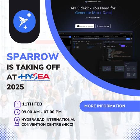 Sparrow Api Tool On Linkedin Sparrowathysea Hyseasummit2025