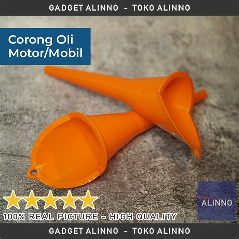 Jual Corong Oli Panjang Corong Pengisian Oli Bensin Air Radiator Motor