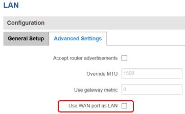 Configuring Port WAN To LAN In UCR Device Help Desk Software By Vision Helpdesk