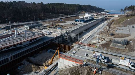 Przekop Mierzei Wiślanej gotowy jeszcze w wakacje WIDEO ZDJĘCIA GospodarkaMorska pl