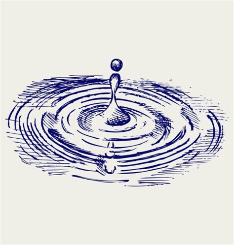 Water Drops Royalty Free Vector Image VectorStock