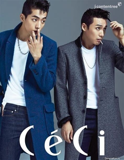 Nam Joo Hyuk Oh Sang Jin для Ceci October 2014 Фотосессии