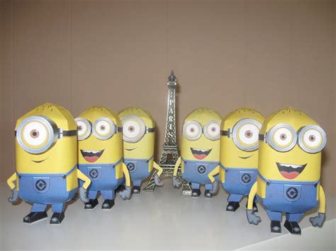 Minions Papercraft By Djl91 On Deviantart