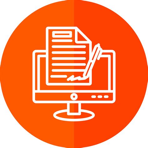 Digital Signature Vector Icon Design 24961758 Vector Art At Vecteezy