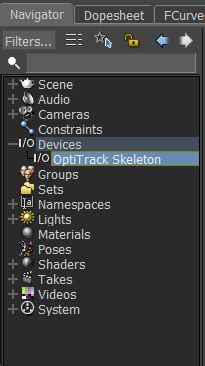 Autodesk MotionBuilder OptiTrack Skeleton Plugin EXTERNAL OptiTrack Documentation