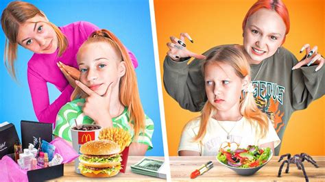 Амелька и Диана ПОССОРИЛИСЬ и Поменяли Подруг Плохая Подруга Vs Хорошая Подруга Youtube