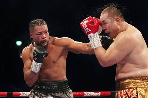 Boxing Zhilei Zhang Shocks Undefeated Joe Joyce To Claim Interim World