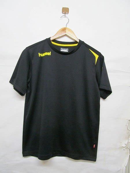 【目立った傷や汚れなし】hummel ヒュンメル プラクティス シャツ 半袖t 黒 l b16453の落札情報詳細 ヤフオク落札価格検索