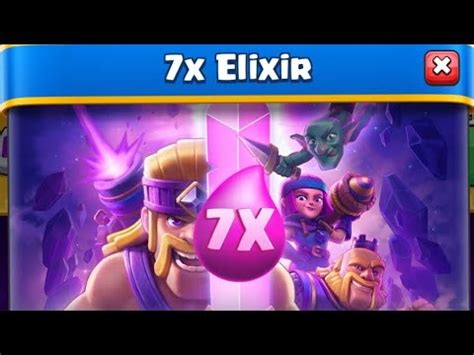 THE BEST DECK For 7x Elixir In Clash Royale YouTube
