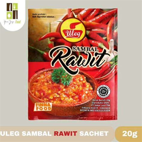 Jual 20 Gr X 10 Saset Sambel Uleg Rawit Sambel Finna Sambal Rawit Di