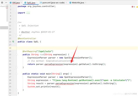 Java Sec Code Spel表达式注入wx6358e1fe5abe0的技术博客51cto博客