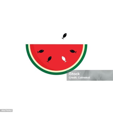 西瓜向量圖向量圖形及更多側影圖片 側影 剪裁圖 夏天 Istock