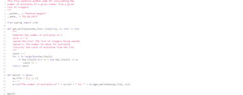 Solved Translate The Above Code Ignoring Type Hints Into A Chegg