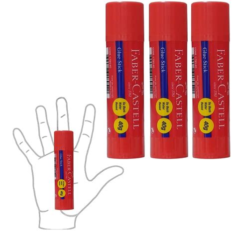 Faber Castell Jumbo Glue Stick White All Purpose Stick