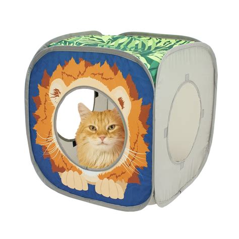 Safari Play Cubee Cat Cube Play Kennel Cat Bed