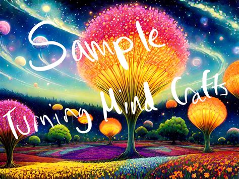 Tree Of Life Galaxy Digital Wallpapers Etsy