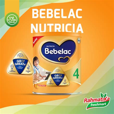 Jual Nutricia Bebelac GroGreat Susu Pertumbuhan Bubuk Rasa Madu G Kaleng Shopee Indonesia