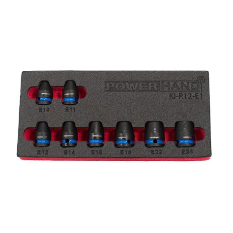 12 E Torx Set In Eva Foam Serenco Uk Ltd
