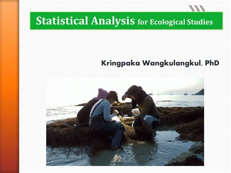 Pdf Basic Statistics For Ecological Studies