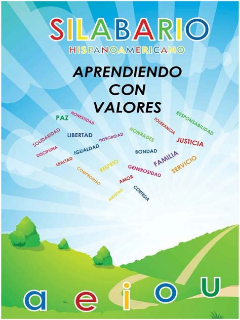 Silabario Hispanoamericano Aprendiendo C Pdf Lengua Española