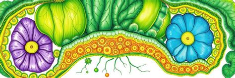 Unveiling The Intricate World Of Vegetable Cells A Vibrant Microscopic Journey Into Plant Cell