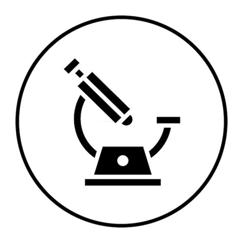 Premium Vector Microscope Vector Illustration