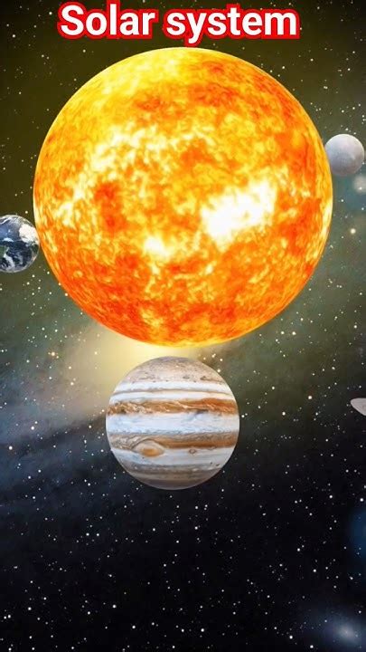 Solar System Solar Solarsystem Shorts Shortsfeed Trendingshorts Viral Viralshorts