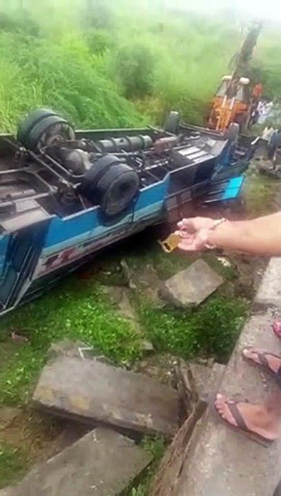 पुलिया से नीचे गिरी हरियाणा रोडवेज दो की मौत 20 घायल 5 की हालत गंभीर