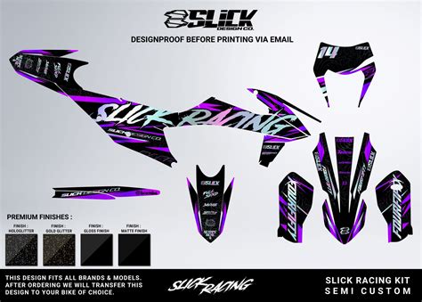 Slick Racing Graphics Kit