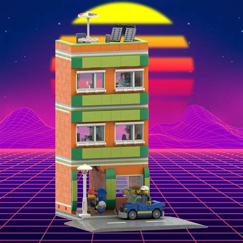 Lego Moc Modern House By Curraheetom Rebrickable Build With Lego
