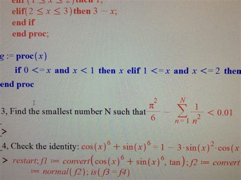 Solved Find The Smallest Number N Such That Pi26 Sigman