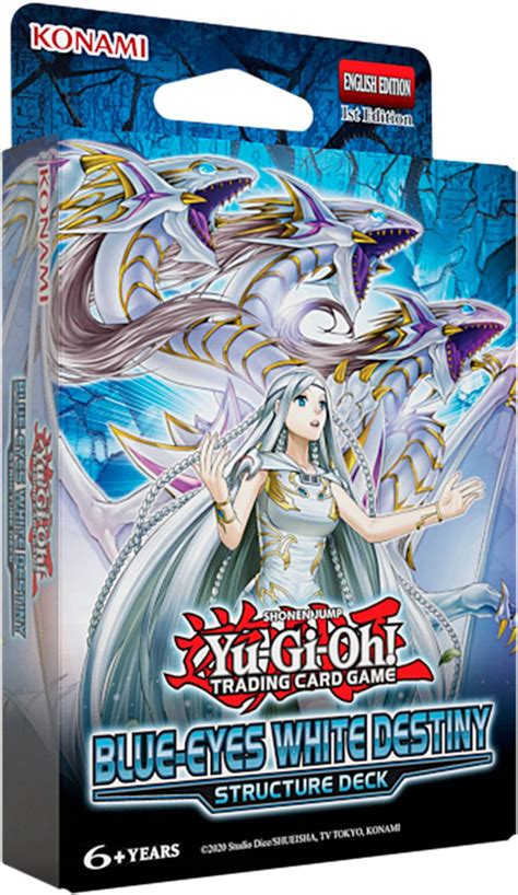 Konami Yu Gi Oh Trading Card Game Blue Eyes White Destiny Structure